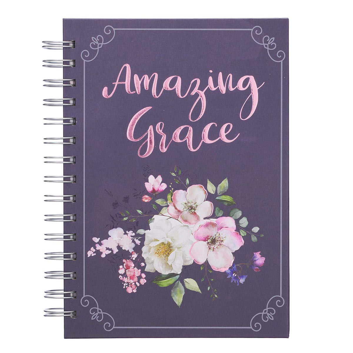 Purple Amazing Grace Large Wirebound Journal – Da Vinci Printing Innovators
