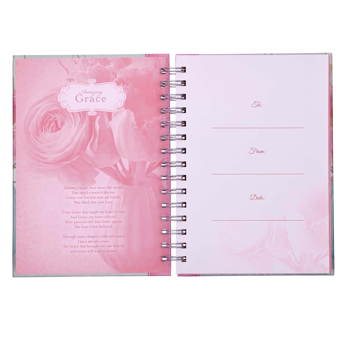 Purple Amazing Grace Large Wirebound Journal – Da Vinci Printing Innovators