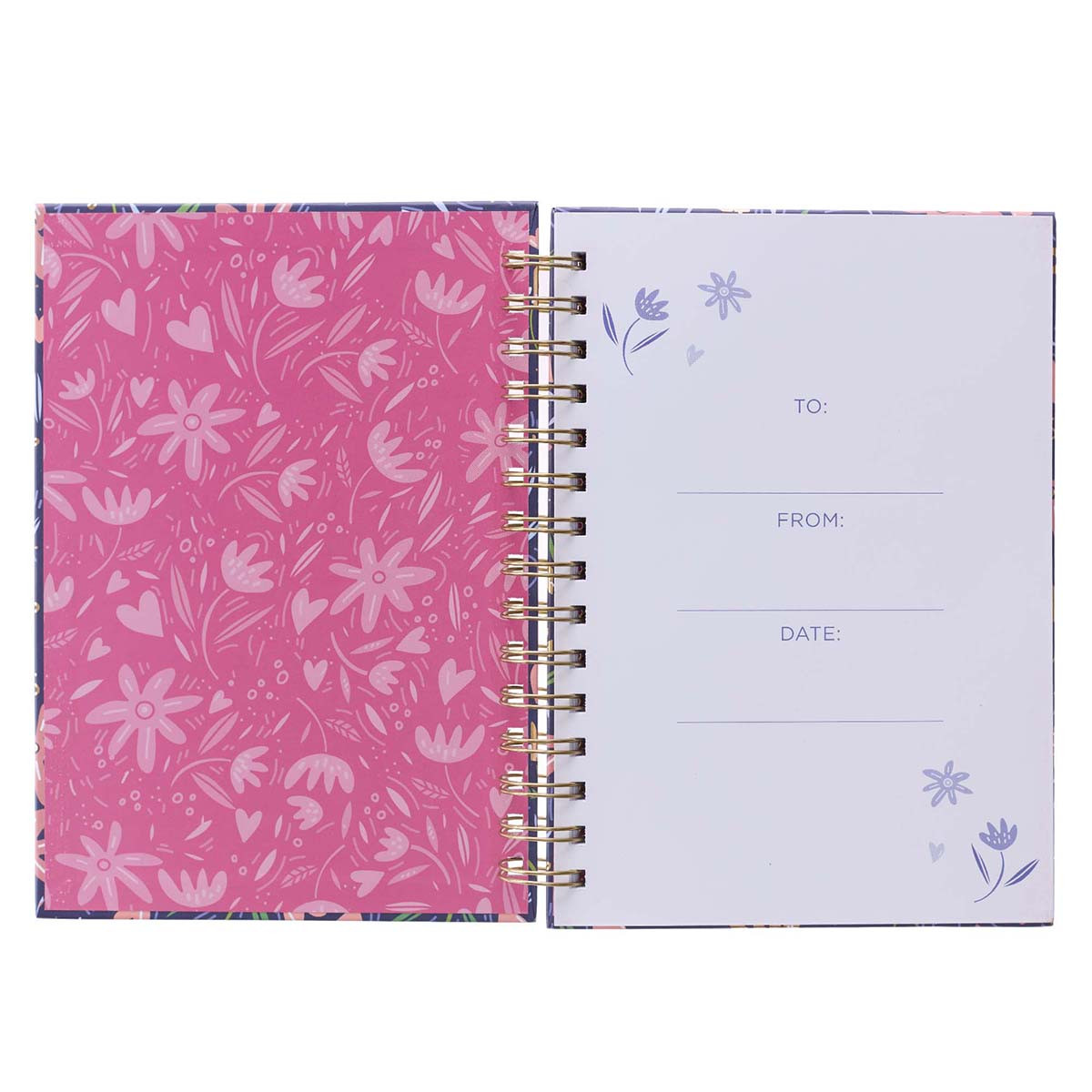 Purple Amazing Grace Large Wirebound Journal – Da Vinci Printing Innovators